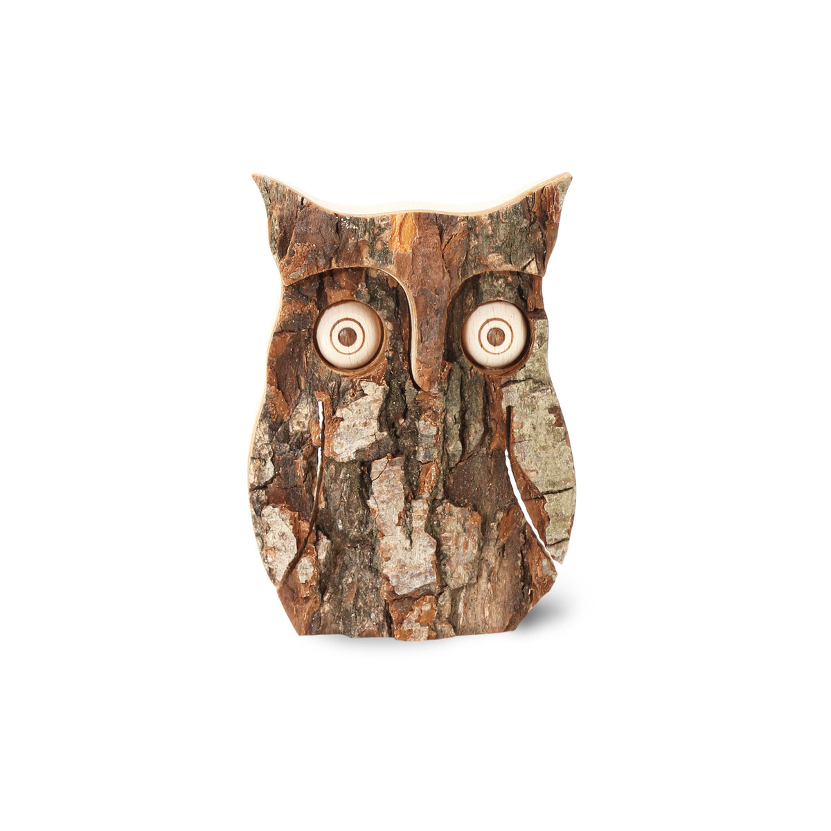 Tree Bark Owl | Carlbergs Gift Shop